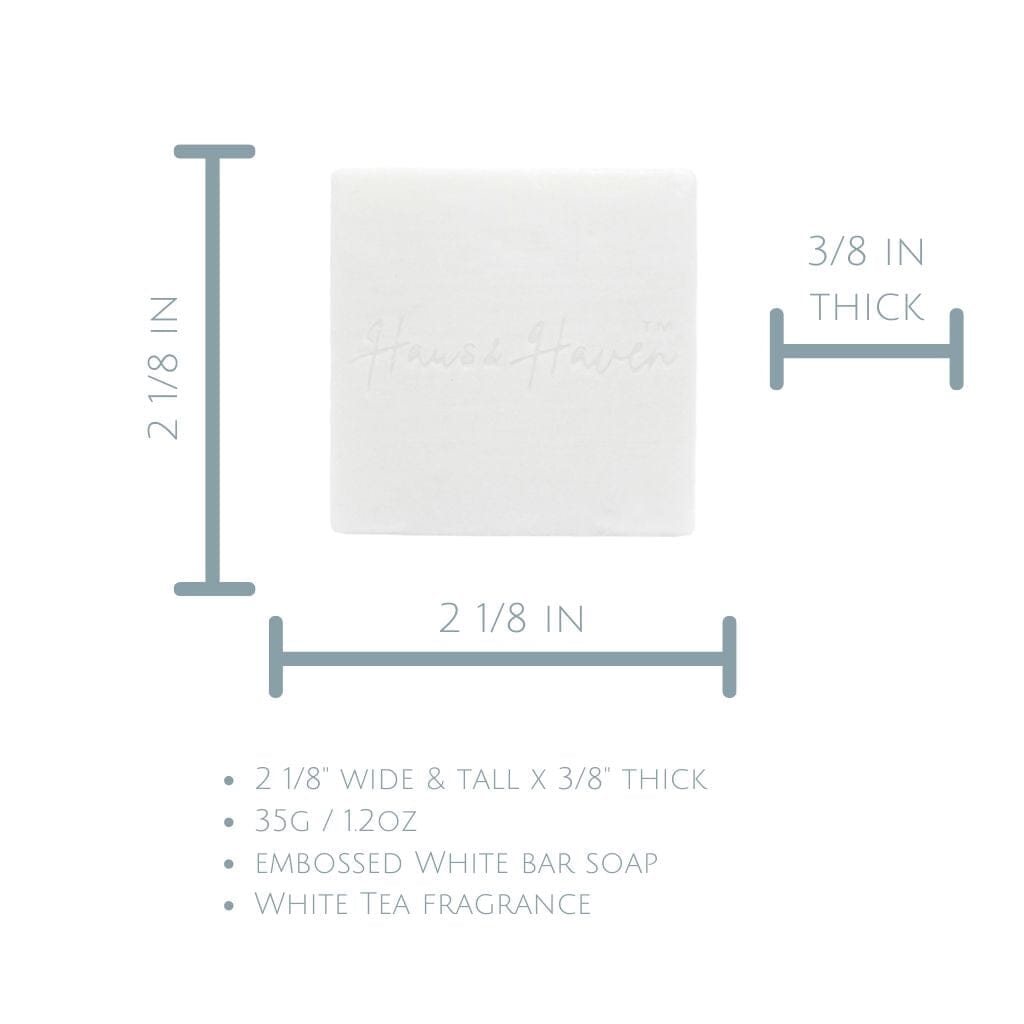 Hotel Soaps Bulk Packs - Small Guest Soap Bars for Airbnb Hosts - VHA™