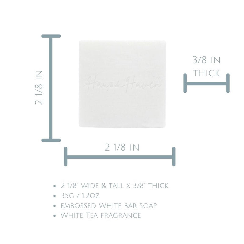 Best Hotel Soaps for Guests - Small Soap Bars Individually Wrapped - VHA™