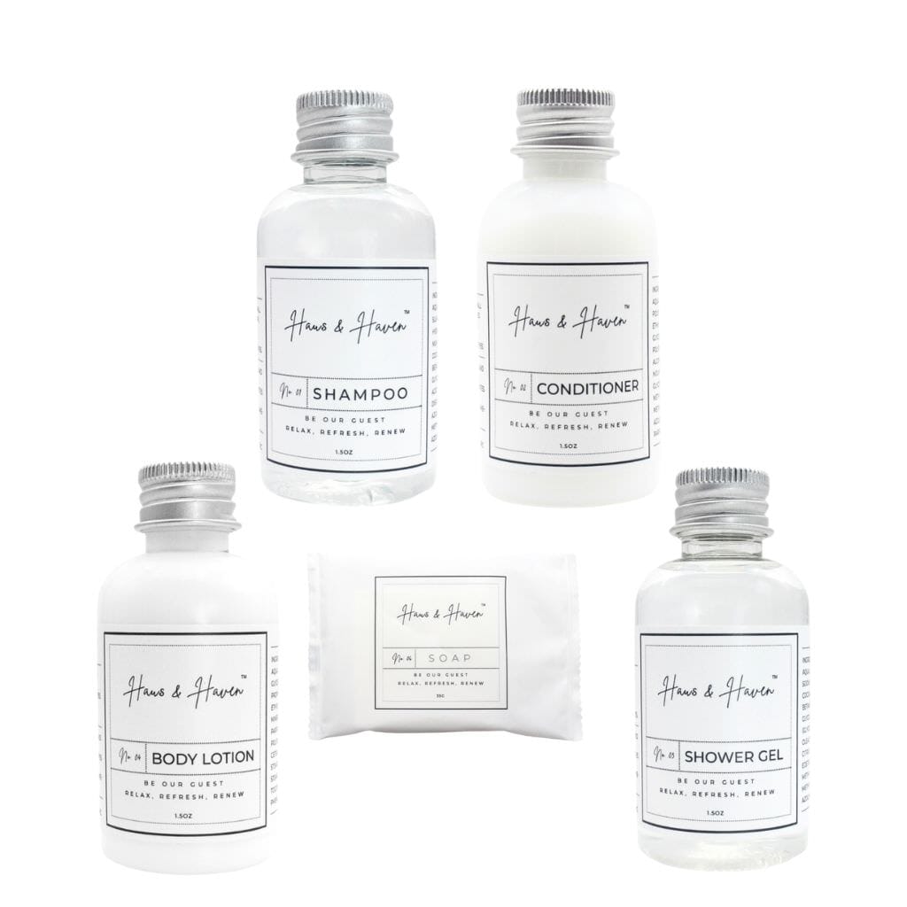 Hotel Toiletries Sets | Bundled Bulk Hotel Toiletries for BnB Hosts - VHA™